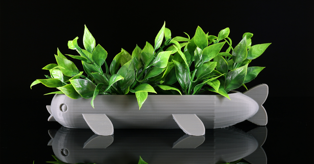 Fish Planter by AlexT | Download free STL model | Printables.com