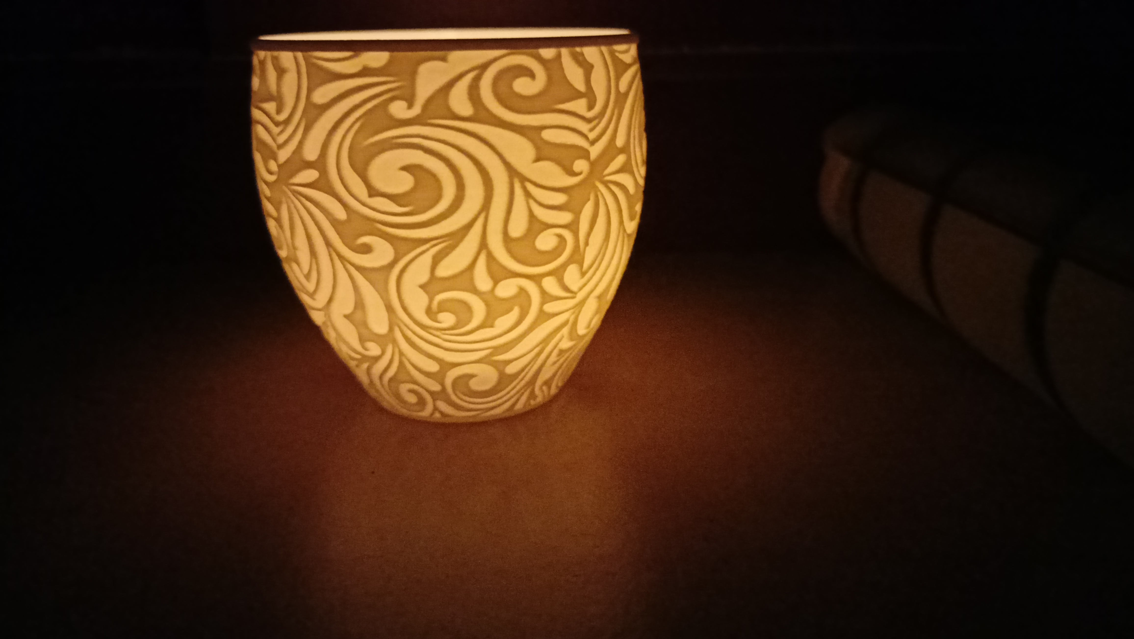 LED tealight lithophane lamp by laszlo nemeti | Download free STL model ...