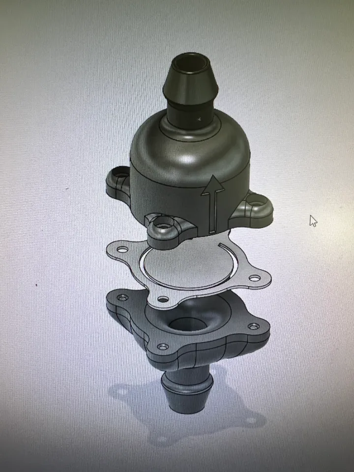 1-way valve by bsimon | Download free STL model | Printables.com