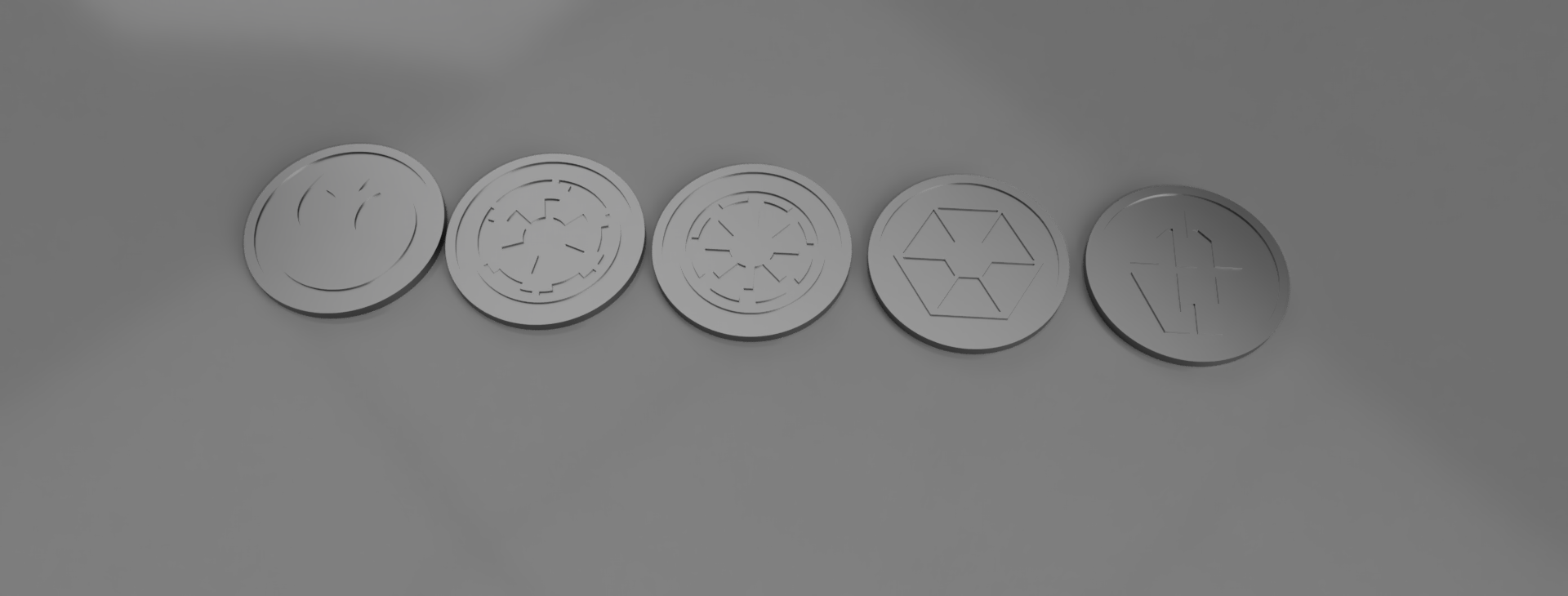 Star wars legion POI tokens by Faction por Eglagrodion | Descargar ...