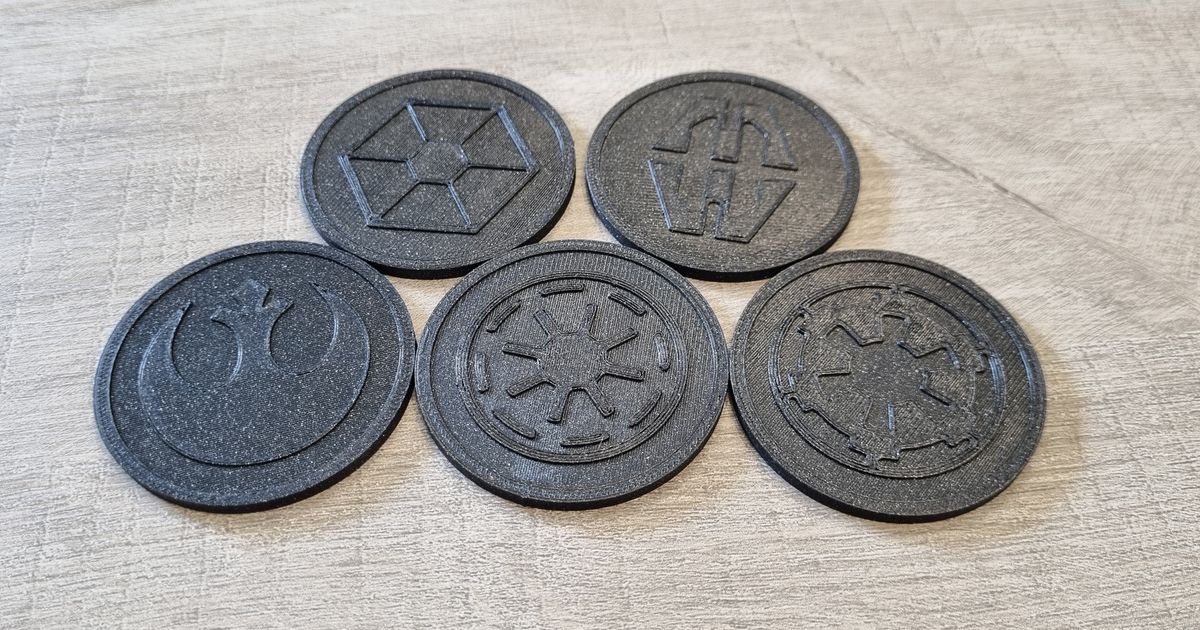 Star wars legion POI tokens by Faction por Eglagrodion | Descargar ...