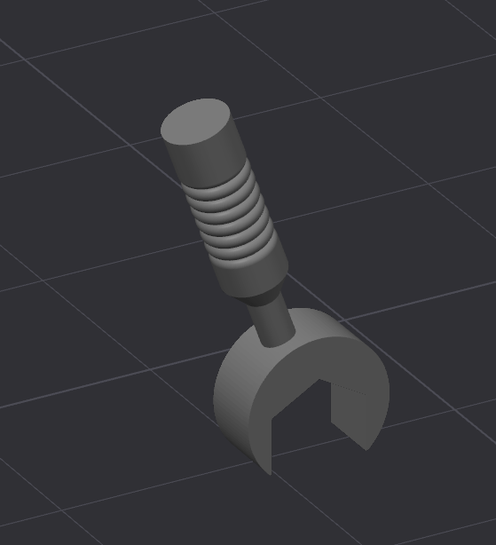 minifig tool wrench spanner open end 55299 by Darth_Harold | Download ...