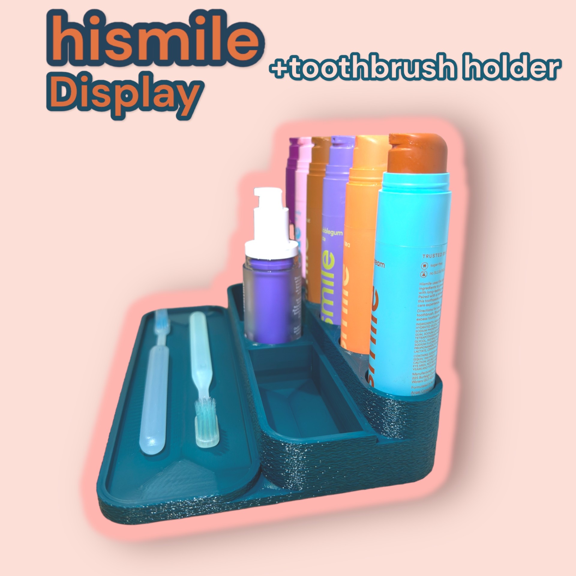 hismile Toothpaste holder & toothbrush holder (4 or 6, with or without ...