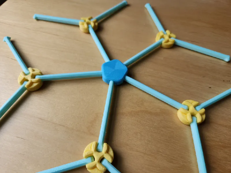 Expandable Collapsible Ball by squinn | Download free STL model ...