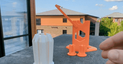 Rotating Filament Spool Holder with Flexible Core by aop | Download ...