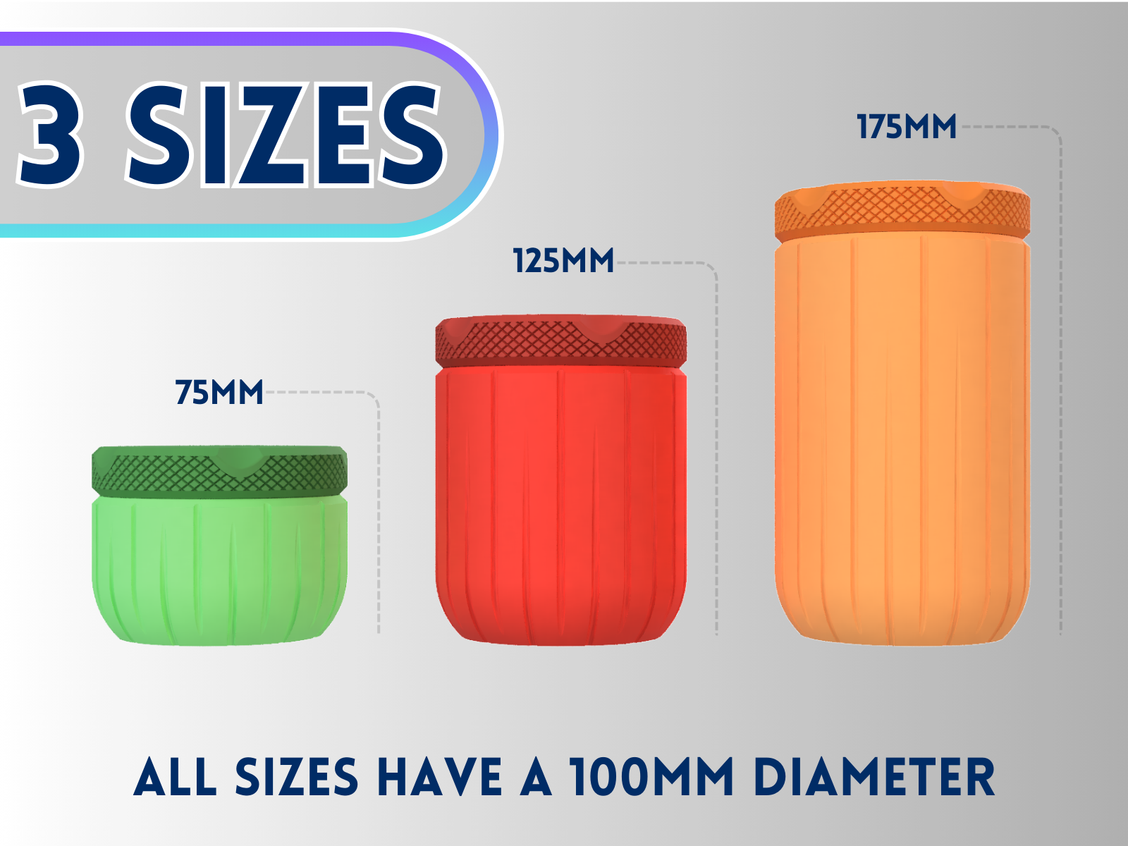 Canister Set by JamesThePrinter | Download free STL model | Printables.com