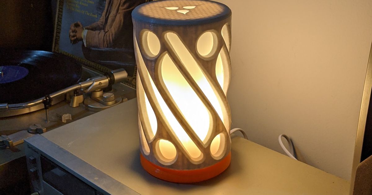Parang Table Lamp by Ganjar Nugraha | Download free STL model ...