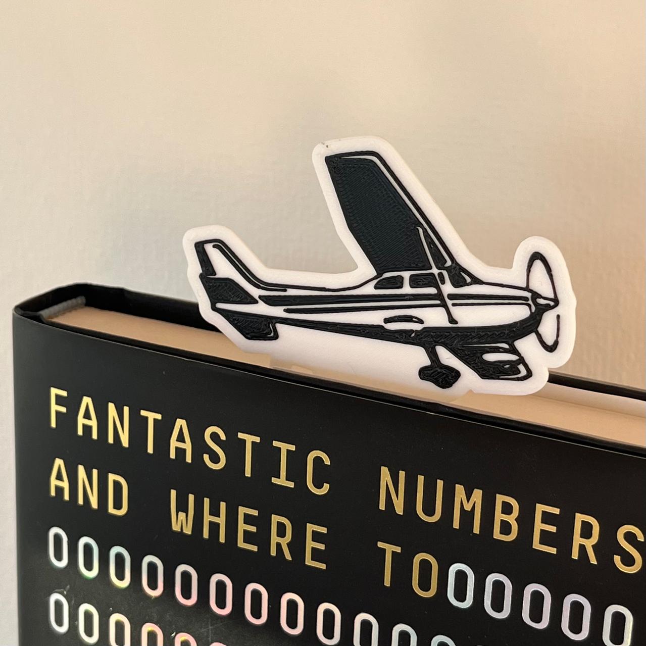 Cessna Airplane Bookmark by teitel | Download free STL model ...