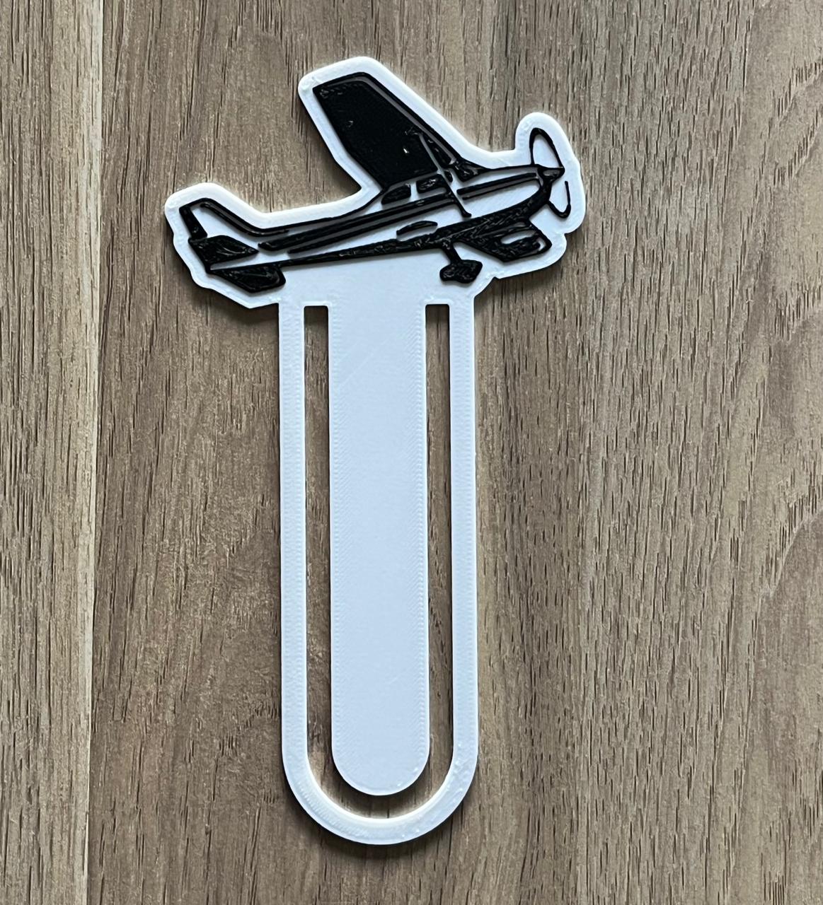 Cessna Airplane Bookmark by teitel | Download free STL model ...