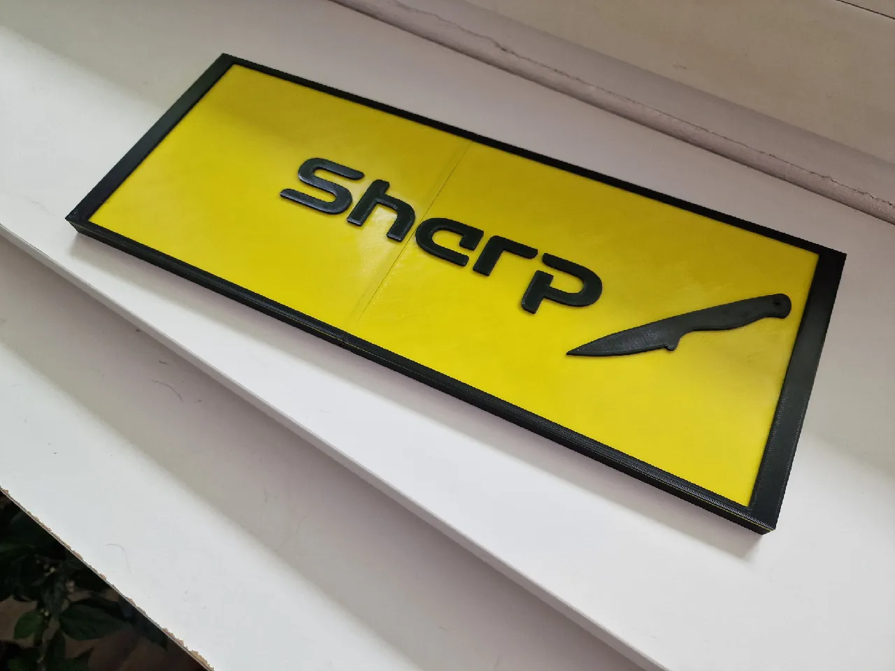 Label Sharp by Petr Surý | Download free STL model | Printables.com