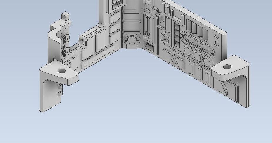 R4-D4 internal dome pie panel by JamesR5D4 | Download free STL model ...
