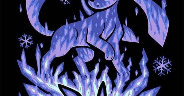 Eevee/Glaceon Evolution Hueforge Art by Reepime | Download free STL ...