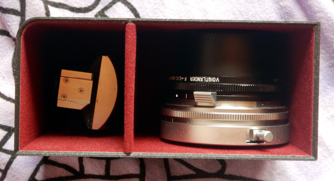 lower insert for Nikon compartment case model II, rangefinder cameras ...