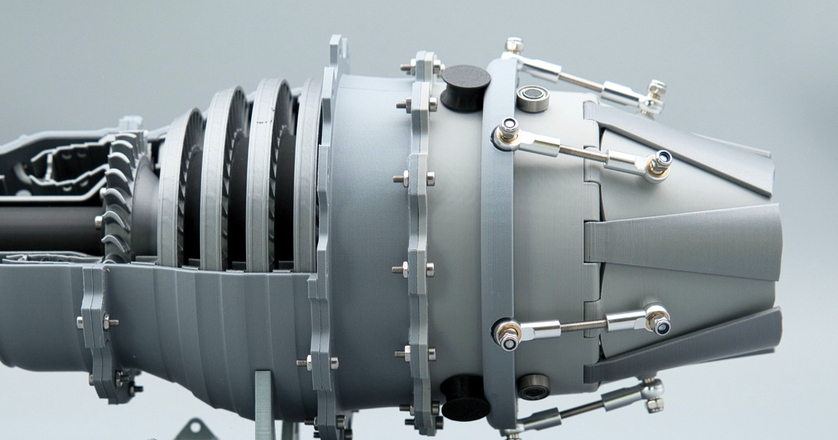 Afterburner & Variable Nozzle by linus3d | Download free STL model ...