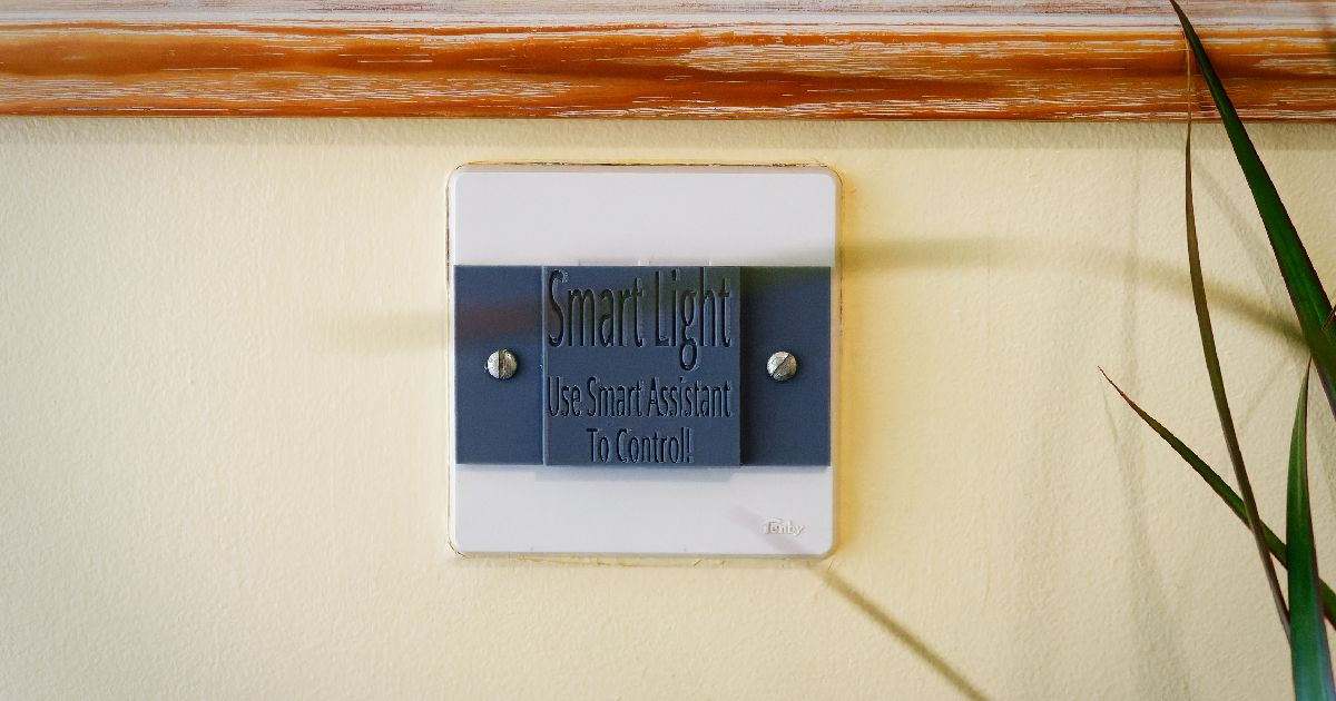Smart Light Switch Cover by arrendodd | Download free STL model ...