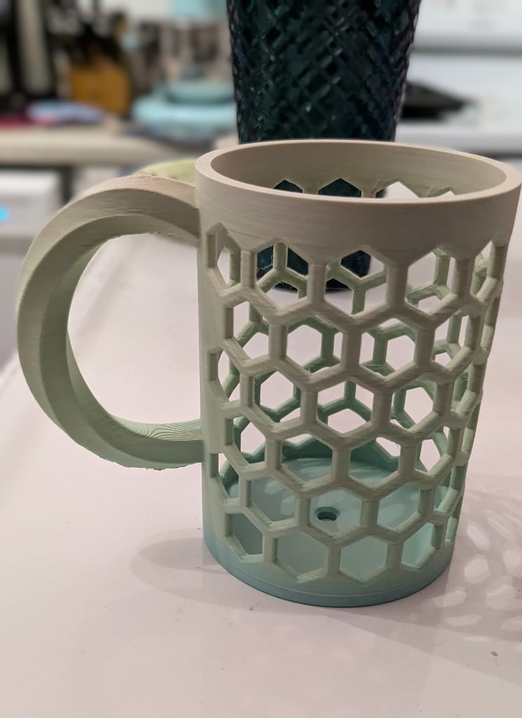 Soda Can 12oz Holder - Hex by jeremy sellers | Download free STL model ...