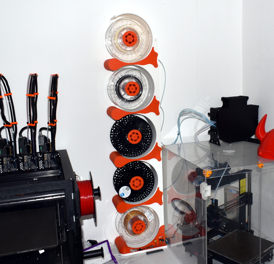 Tower spool holder for mmu by 3d-tlaciarne.com | Download free STL ...
