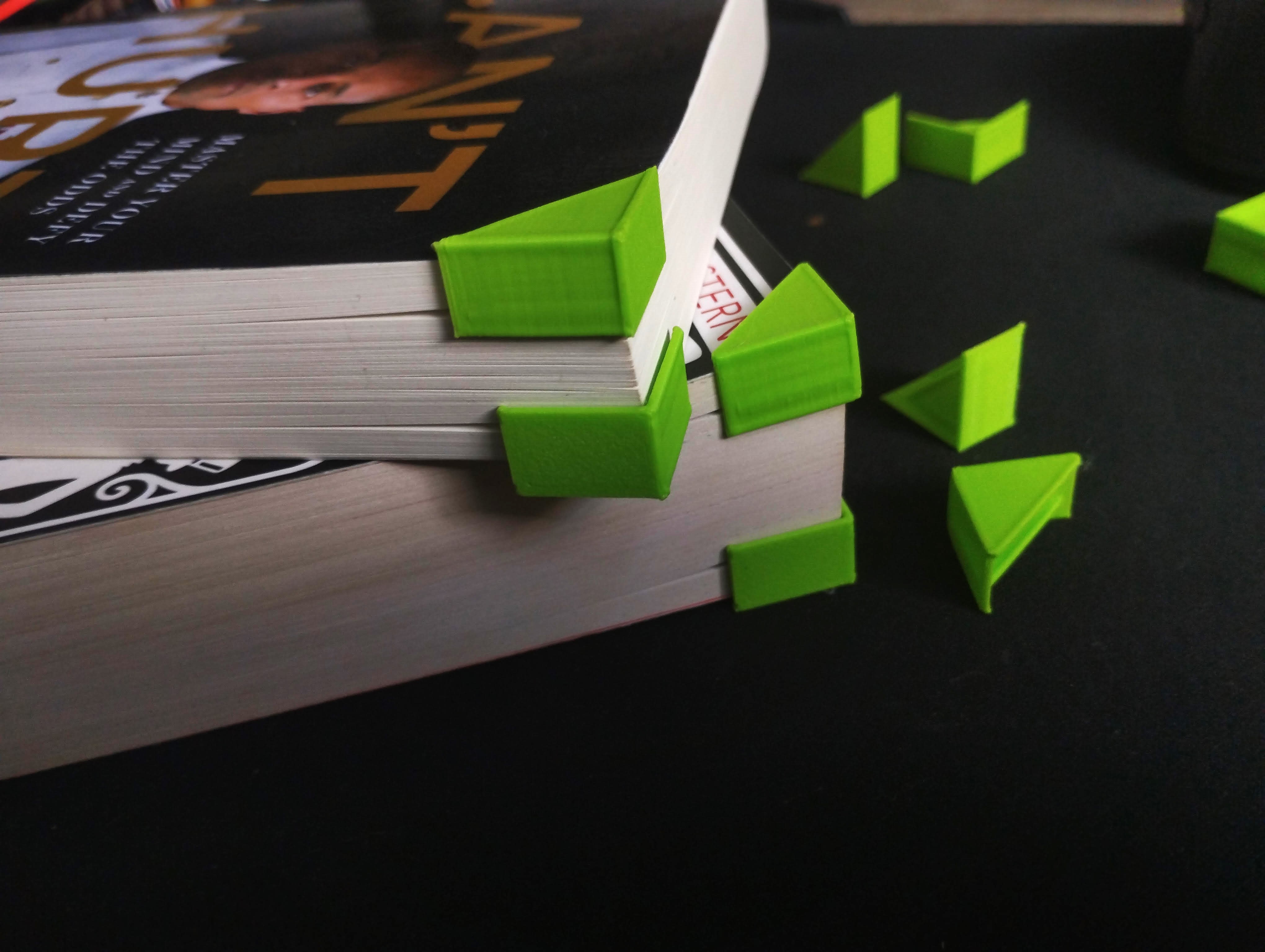 Book corner protection by johnprints | Download free STL model ...