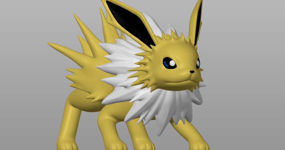 Jolteon / Voltali Pokemon #135 multi color by Thomas | Download free ...