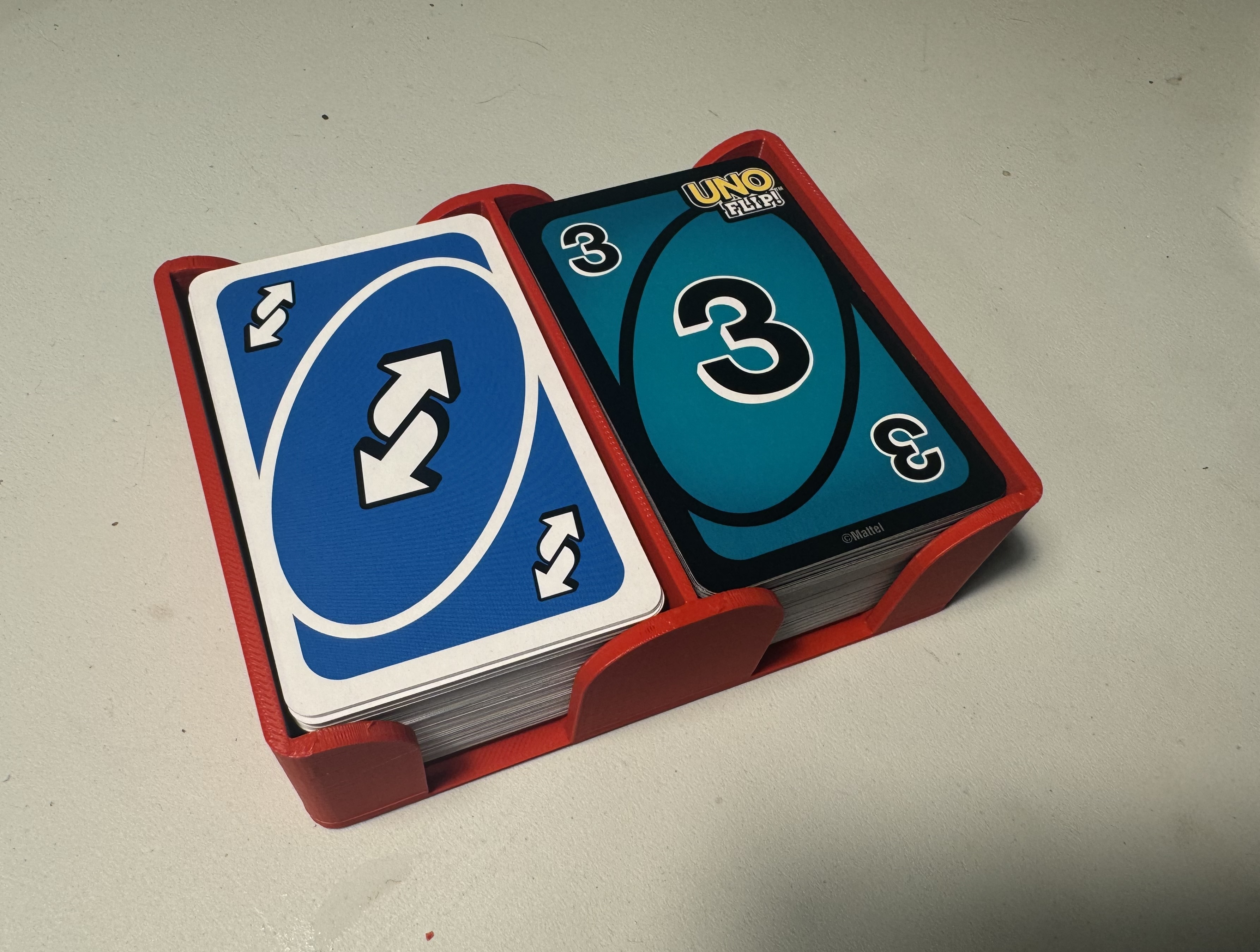 UNO & UNO Flip! Card holder with Logos by LeftoverDane | Download free ...