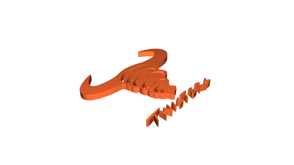 Twisters logo by flyrika | Download free STL model | Printables.com