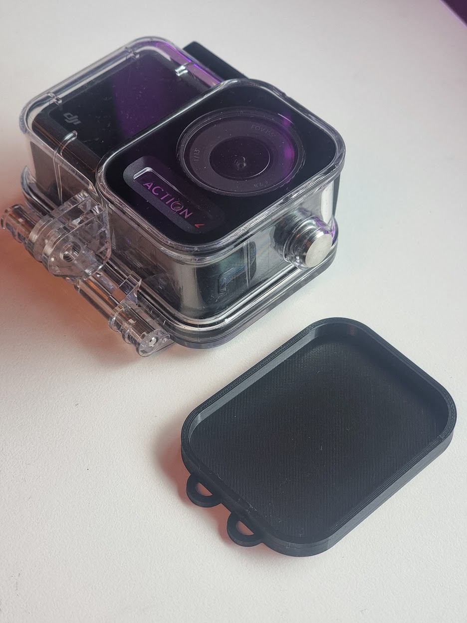 DJI Osmo Action 3/4 Waterproof case lens protector by robogoat ...