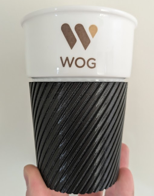 Ceramic cup rubber band (WOG cup) by Nod | Download free STL model ...