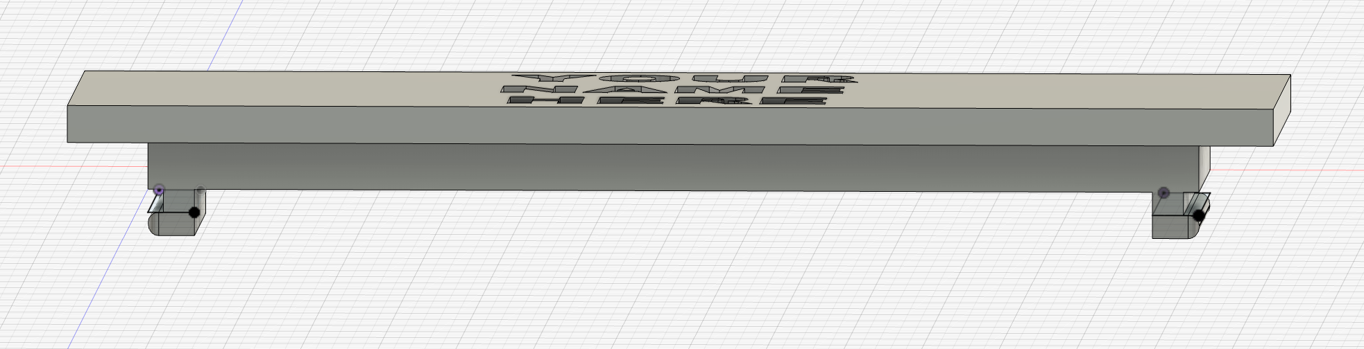 Post Box Label 3 Names by fgeck | Download free STL model | Printables.com