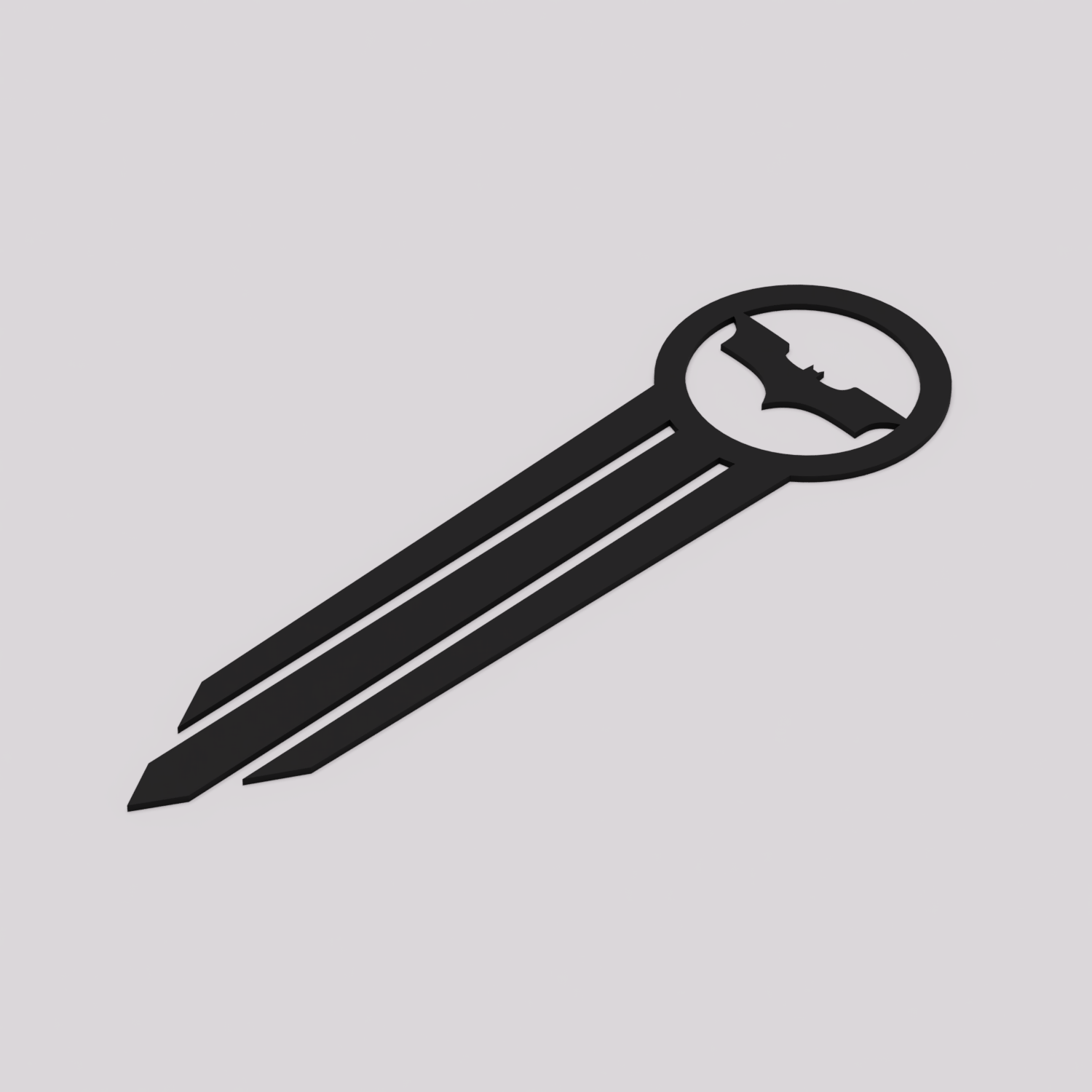 Batman bookmark by sum1 | Download free STL model | Printables.com