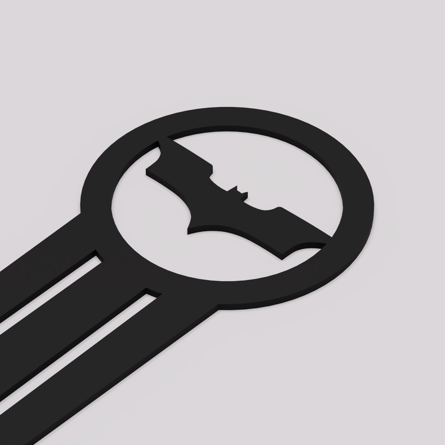 Batman bookmark by sum1 | Download free STL model | Printables.com