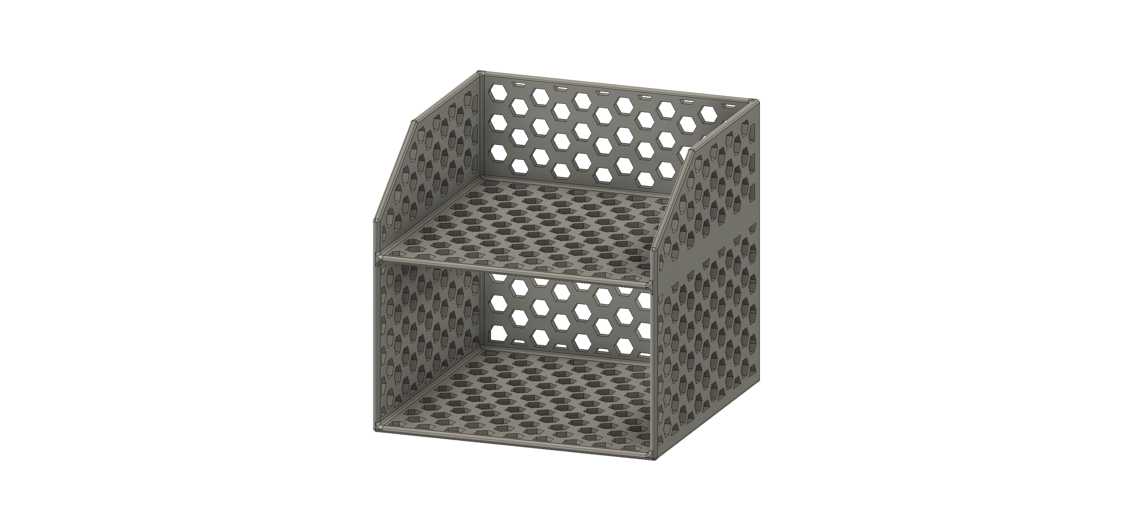 Honeycomb Desk Organizer with Drawer by JayBird_25 | Download free STL ...