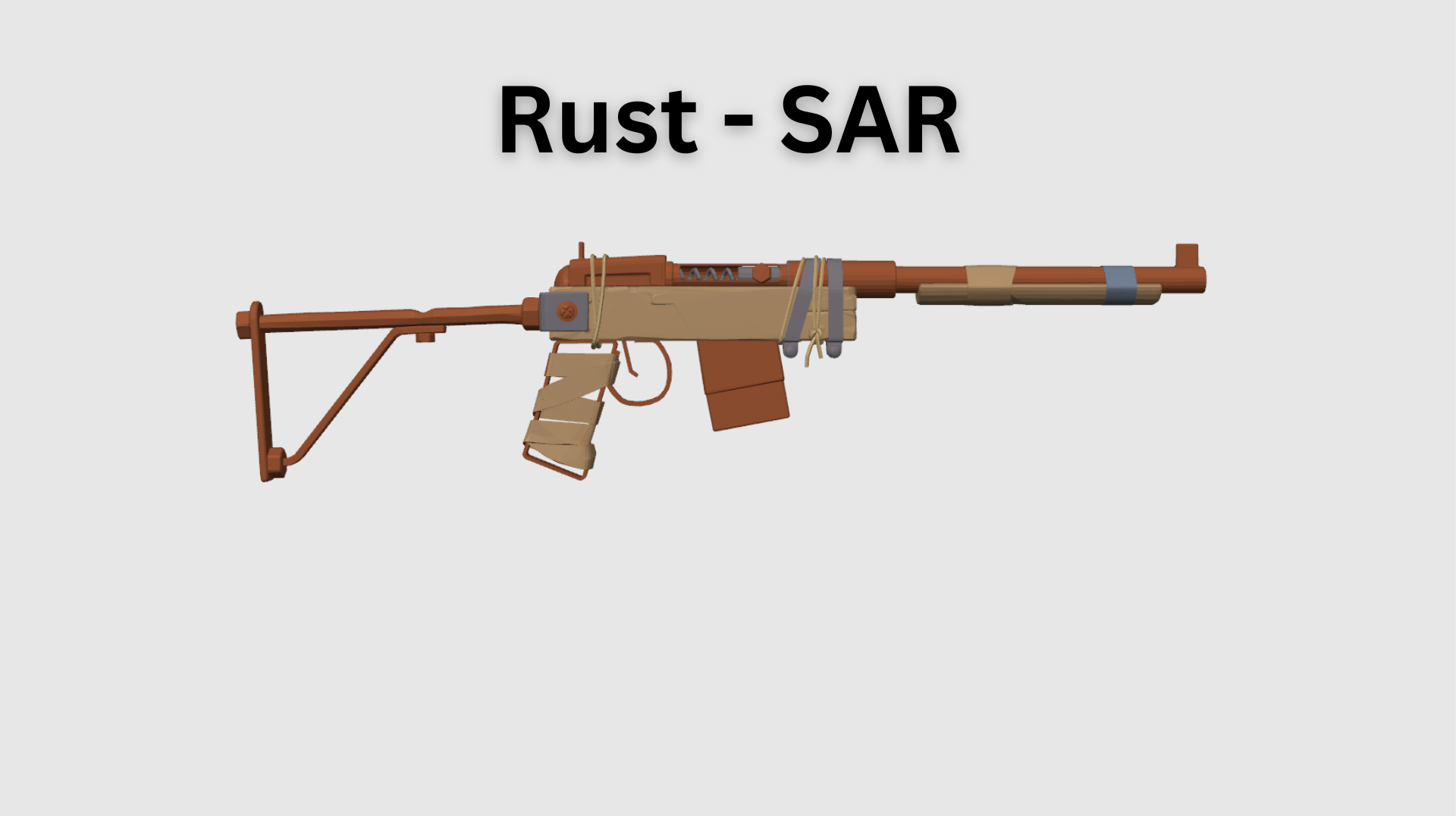 Semi Automatic Rifle - RUST par lookawilduser | Téléchargez ...