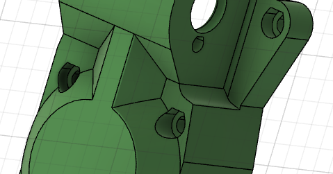 Lerdge iX: x-axis motor cover with more space in the bottom by Fa245 ...