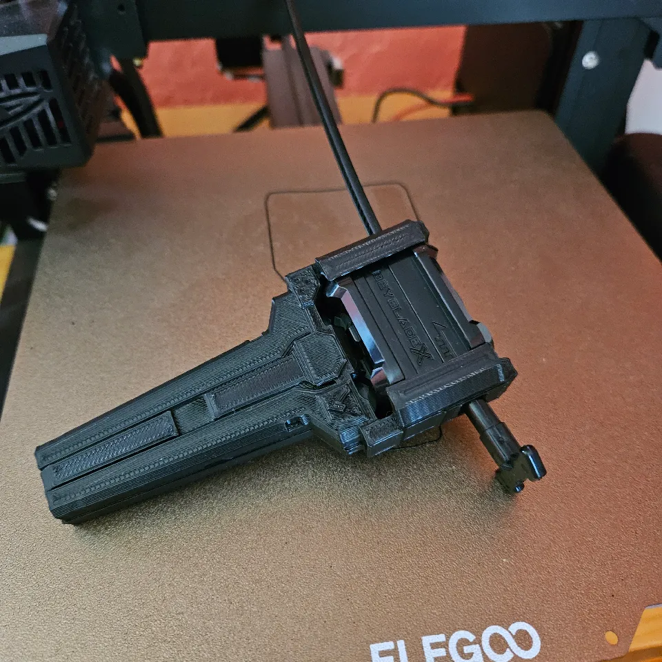 Beyblade X Light Launcher Grip by GlaceGlace | Download free STL model ...