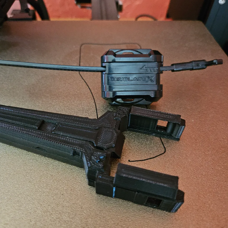 Beyblade X Light Launcher Grip by GlaceGlace | Download free STL model ...