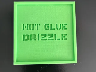 Hot Glu Gun Drizzle pad by The3DPirate | Download free STL model ...