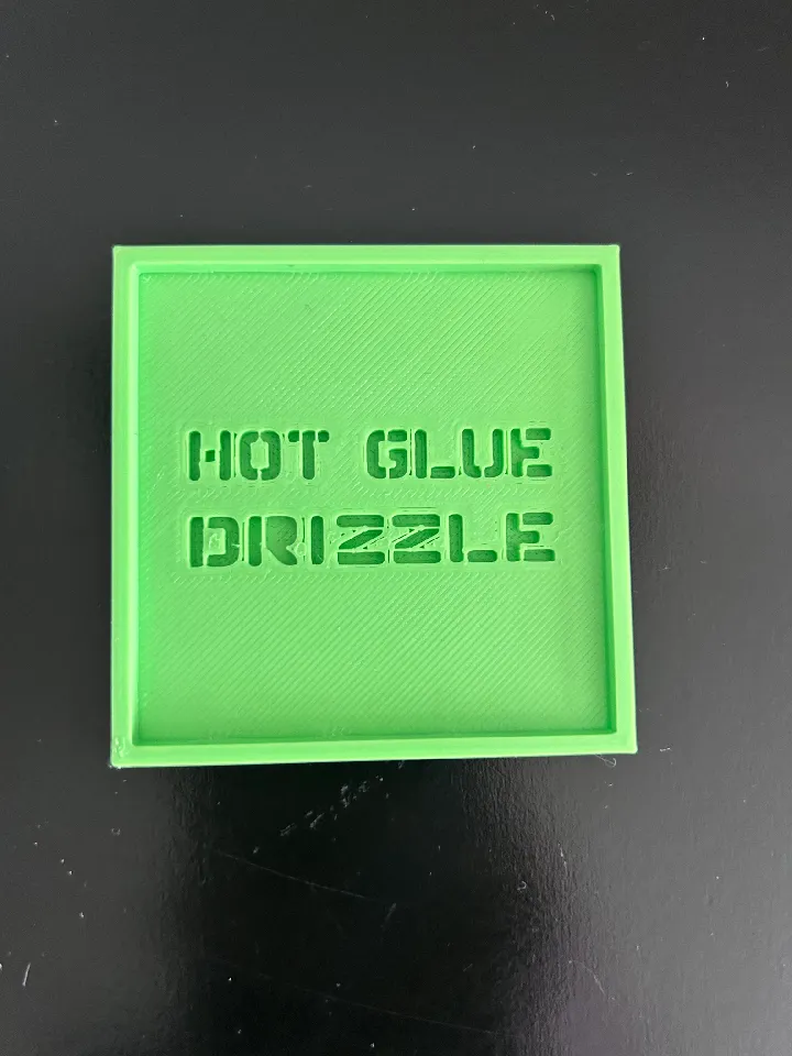 Hot Glu Gun Drizzle pad by The3DPirate | Download free STL model ...