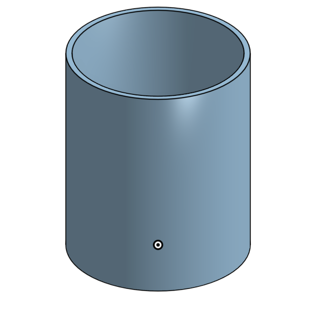 Round Trash Can by A | Download free STL model | Printables.com