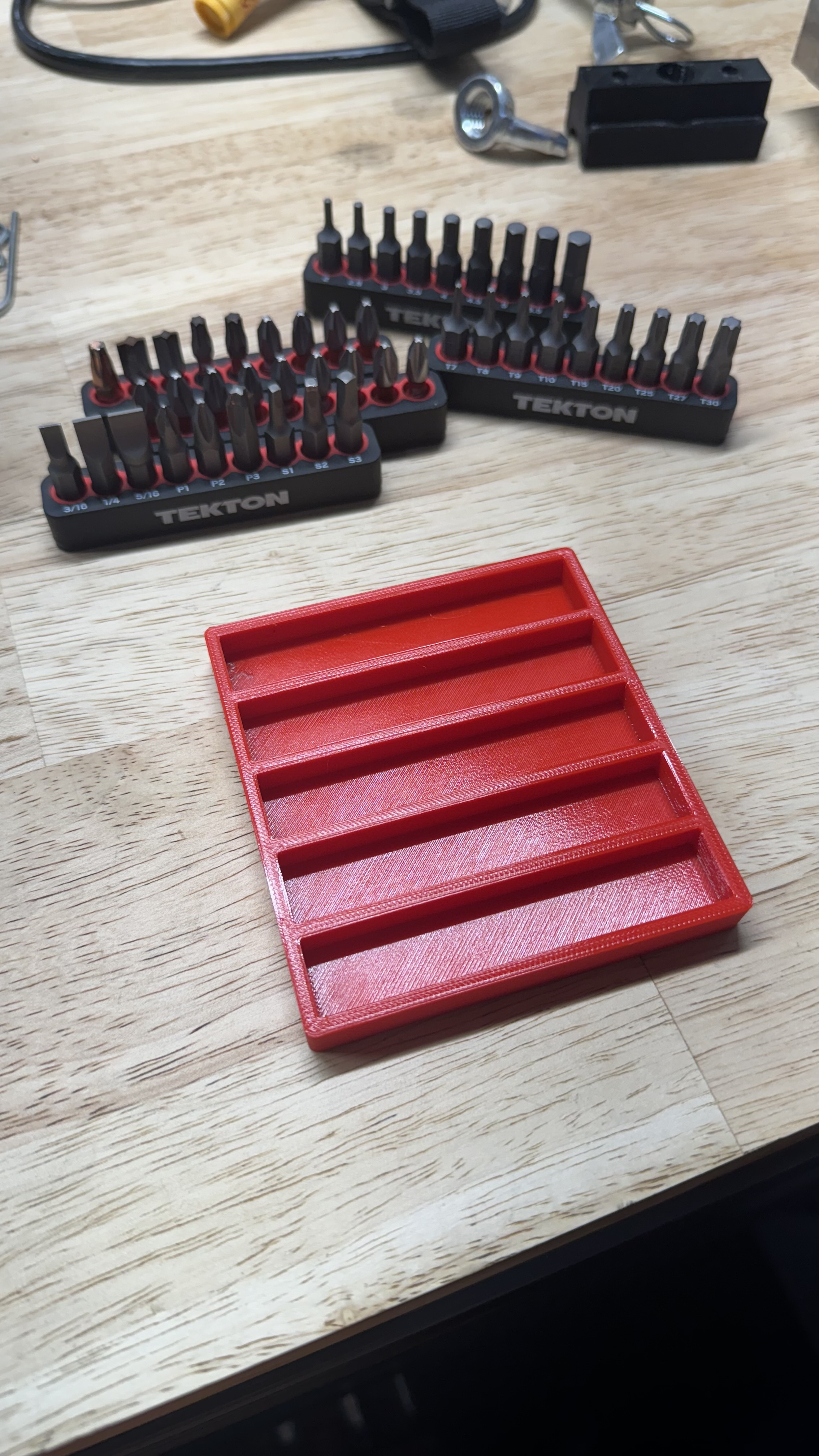 Tekton Bit Holder Organizer by Jacob Lightfoot | Download free STL ...