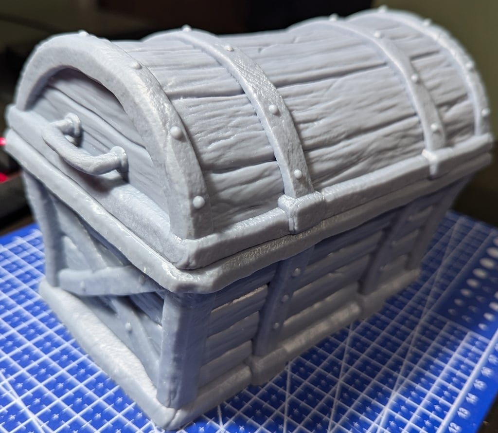 Treasure chest with interior by Ominius | Download free STL model ...