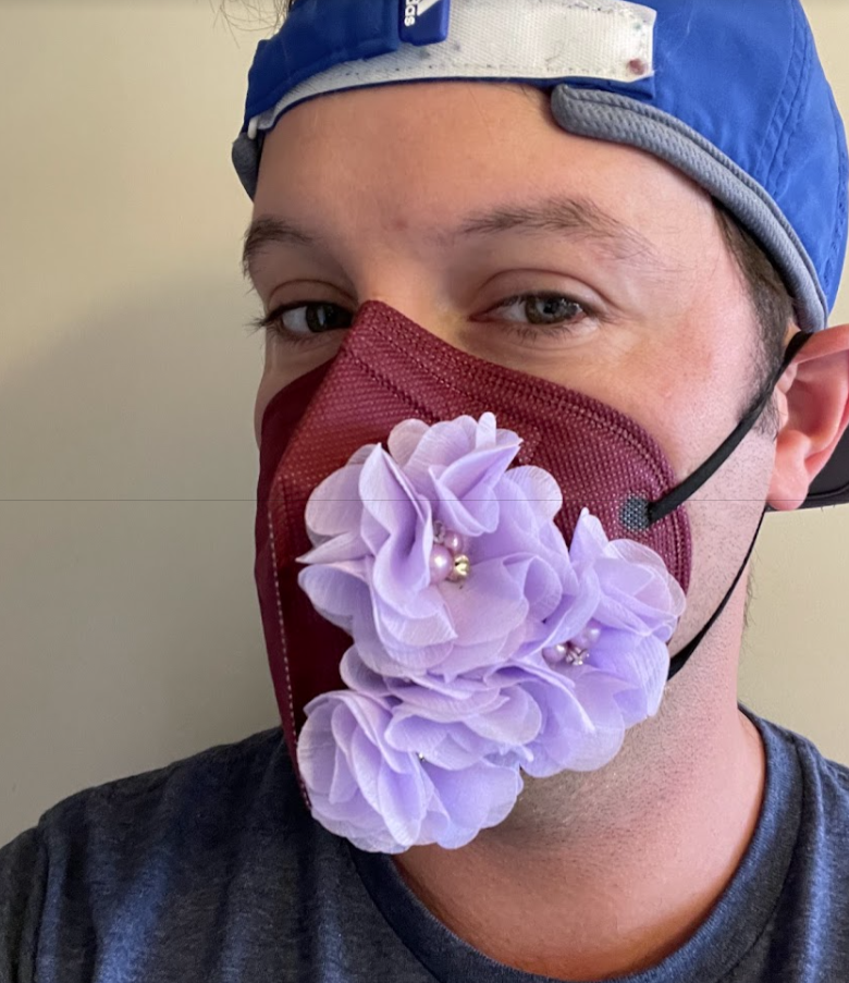 Mask Magnet Accessory - Flowers by PatricktheBiosteamist | Download ...