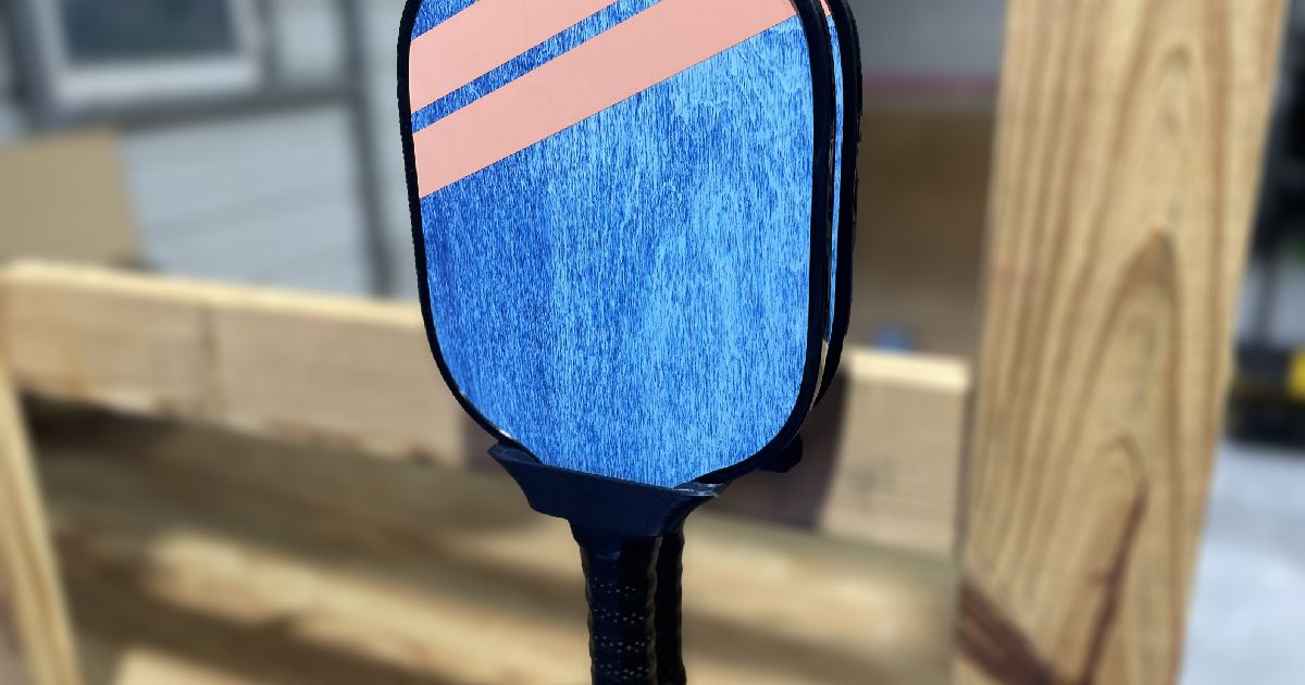 Pickleball Wall Mounted Paddle Storage Rack by automontronic | Download ...