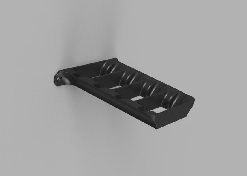 Pickleball Wall Mounted Paddle Storage Rack by automontronic | Download ...