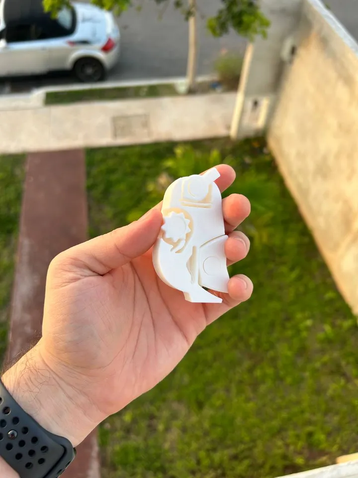 Anxiety clip by Drop 3D | Download free STL model | Printables.com