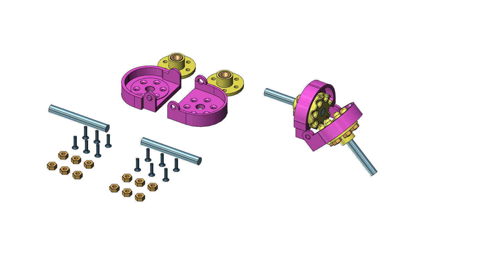 Half-size Variable Angle Shaft Coupling by Steamboat Ed | Download free ...