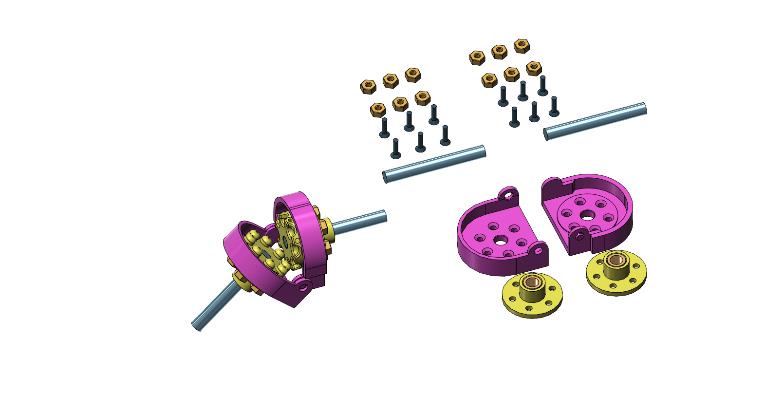 Half-size Variable Angle Shaft Coupling by Steamboat Ed | Download free ...