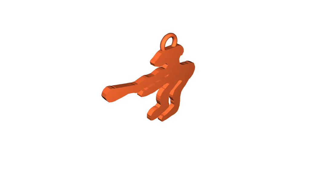 Dancing Stick Meme Keychain by Hot_Dog_Head- | Download free STL model ...