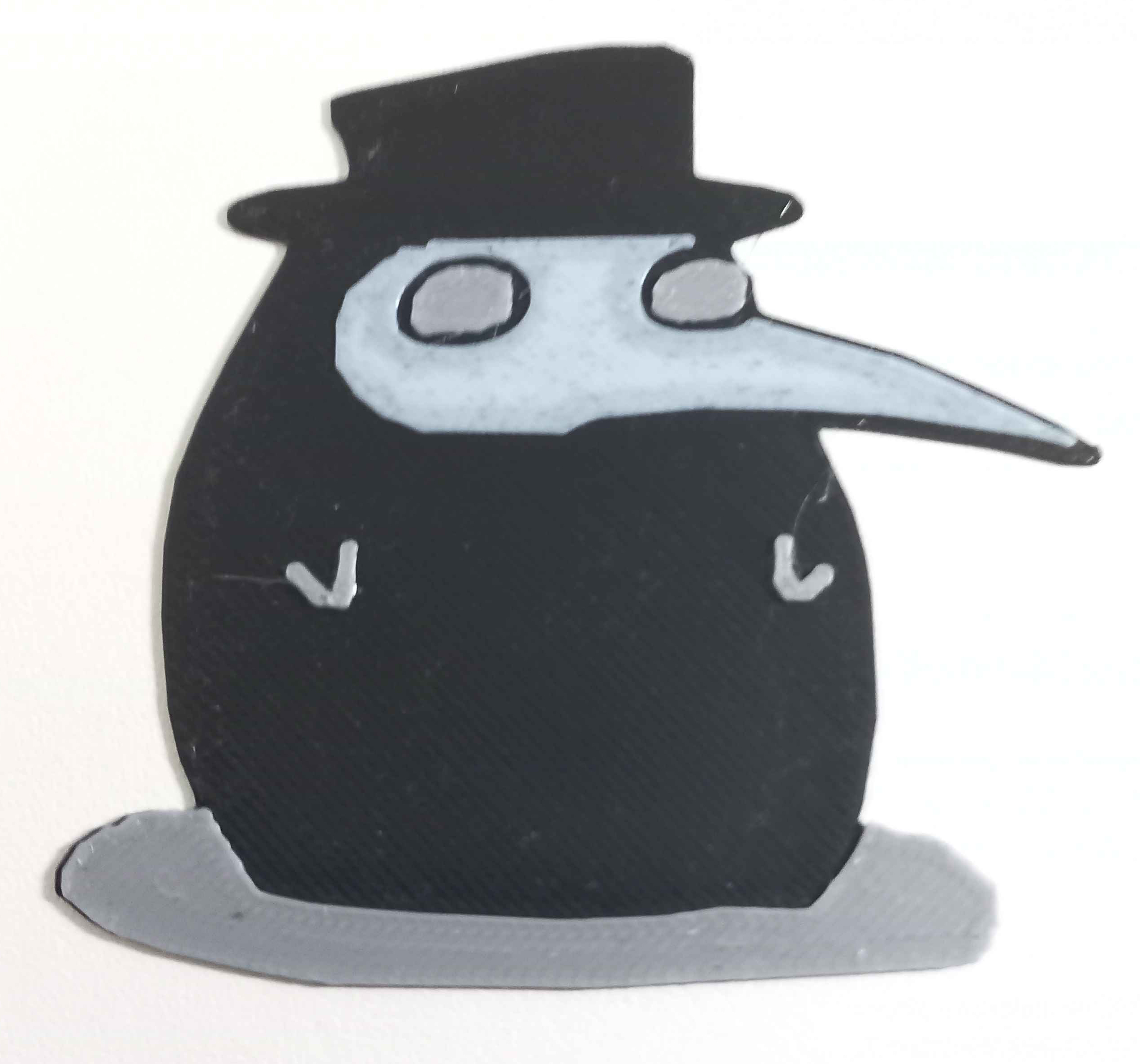 Small Plague Doctor (no mmu required, fusion360) by mosselini1 ...