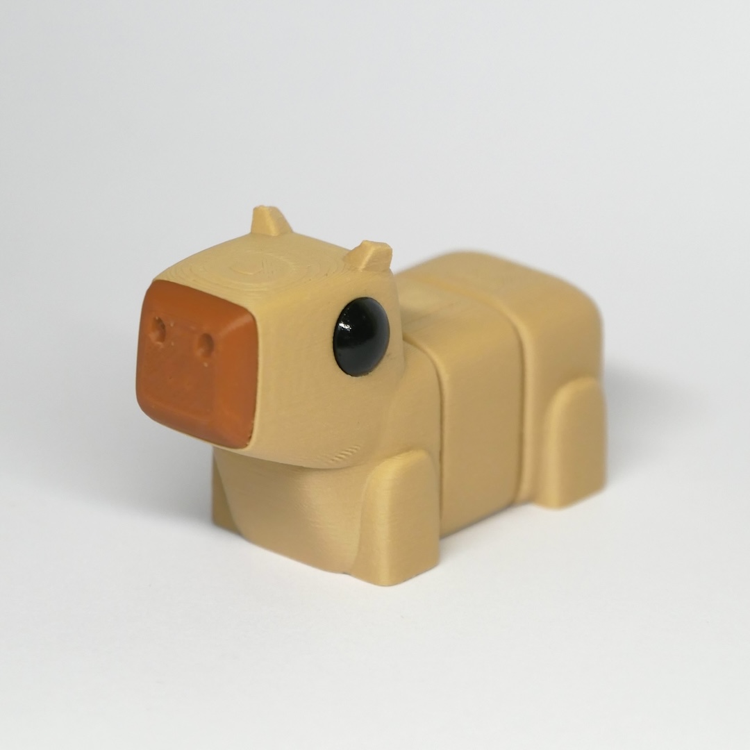 Articulated Capybara by Biotic 3d | Download free STL model ...