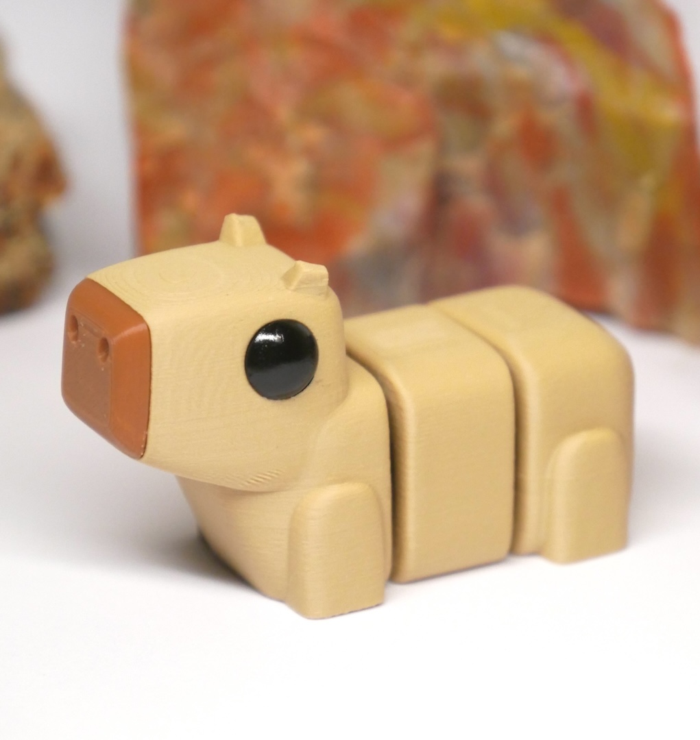 Articulated Capybara by Biotic 3d | Download free STL model ...